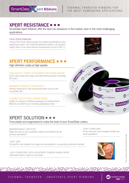 SmartDate Xpert Ribbons - Mitrapack